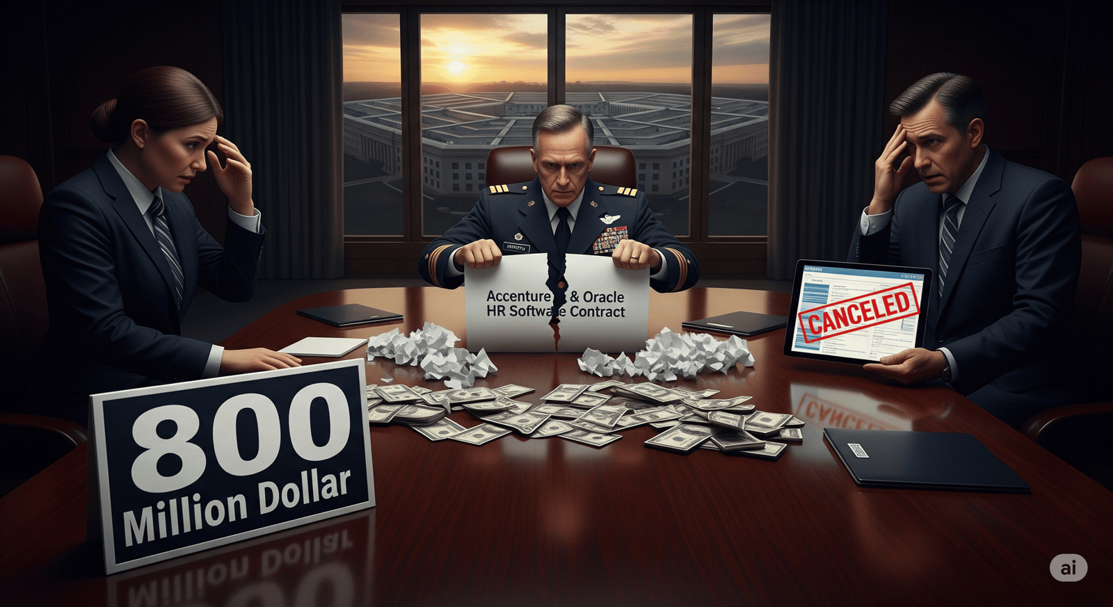 Pentagon Cancels $800M HR Software Projects with Accenture and Oracle- Itxperts