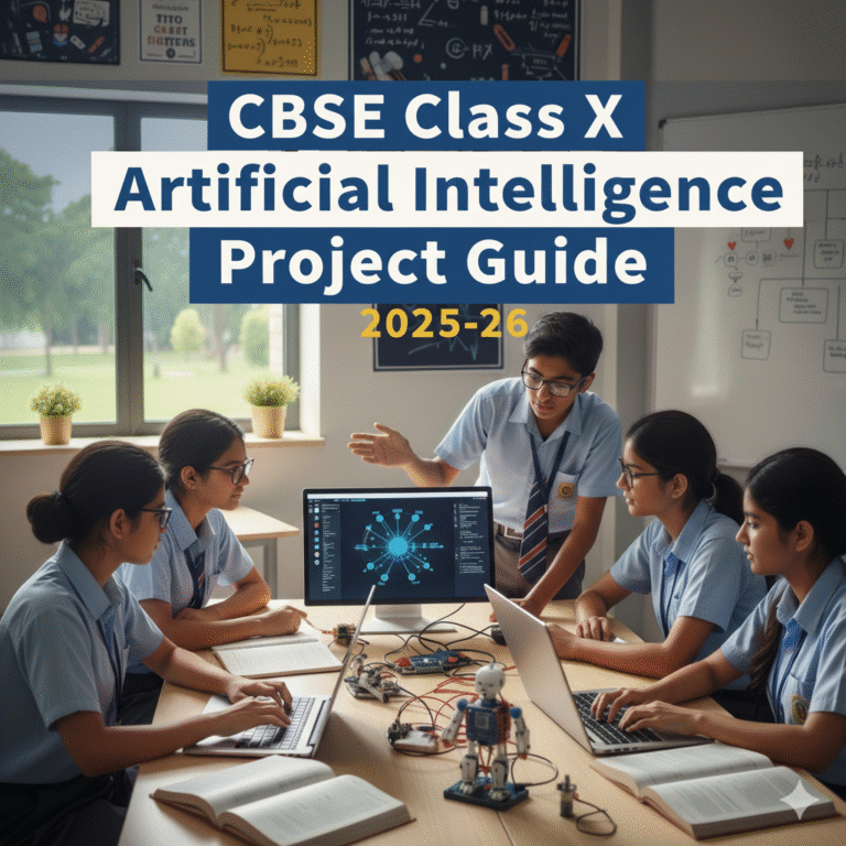 CBSE Class X Artificial Intelligence Project Guide 2025-26
