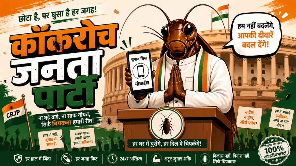 Cockroach Janta Party: India's Viral Gen Z Political Movement Explained ...